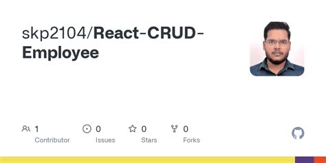 Github Skp React Crud Employee