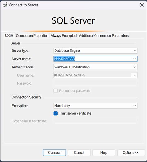 C Vs Code Database Connection String Stack Overflow