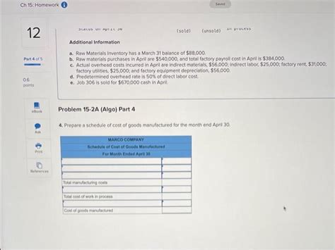 Solved Required Information Problem A Algo Computing Chegg Com