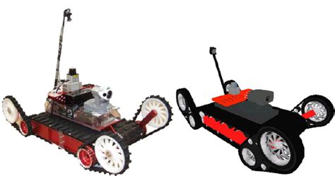 3 A Real Kenaf Rescue Robot Along With Its Usarsim Equivalent Download Scientific Diagram