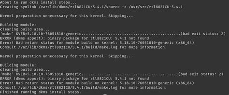Make Error Also Have Errors When Using Dkms Issue Brektrou Rtl CU GitHub