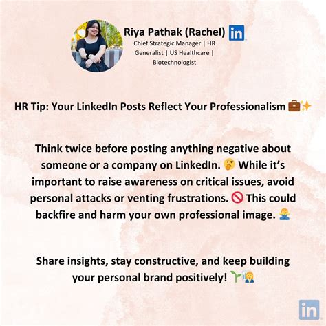 Riya Pathak Rachel On Linkedin Professionalism Careergrowth