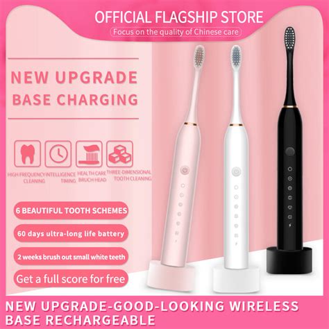 소닉 전동 칫솔 Usb 고속 충전 성인 방수 스마트 칫솔 울트라 소닉 자동 어린이 칫솔 청소 개인 관리 가전