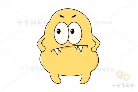 病毒简笔画 轻松学会 新型冠状病毒简笔画