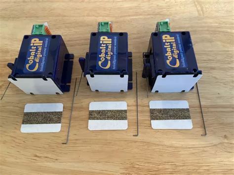 3 X Dcc Concepts Cobalt Digitial Ip Point Motors With New Spares 5292
