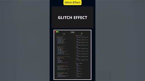 Glitch Text Effect Using Css In React Js 🚀 Coding Frontend Programming Webdevelopment Youtube
