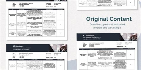 IT KPI Template In Word Google Docs Download Template Net