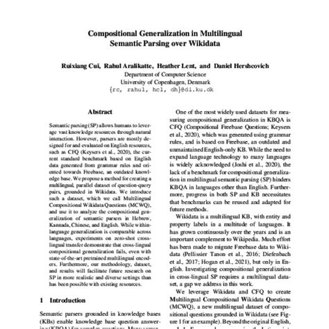 compositional generalization in multilingual semantic parsing over