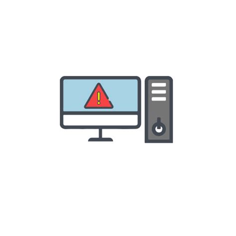 Free Computer Error Icon Template To Edit Online