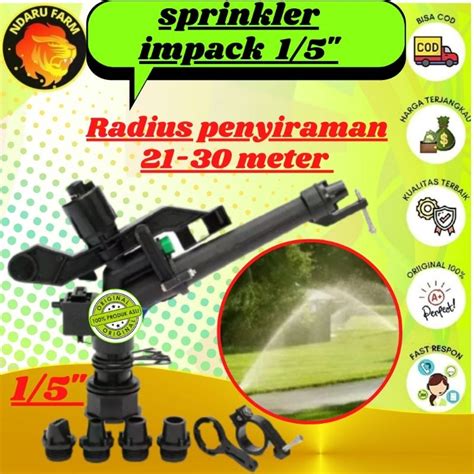 Jual Alat Siram Otomatis Sprinkler Impact Big Penyiraman Pertanian Alat Siram Otomatis Ndarufram