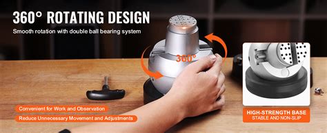 Vevor Ball Vise 5 Engraving Setting Tool 360° Rotation Engraving
