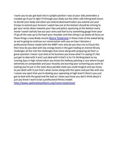 Emma Mallory Success Story Doc