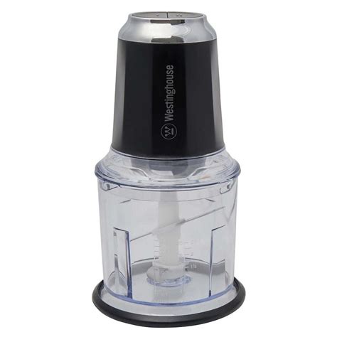 Westinghouse 600ml Dishwasher Safe Vegetable Chopper Processor Black Stainless Big W