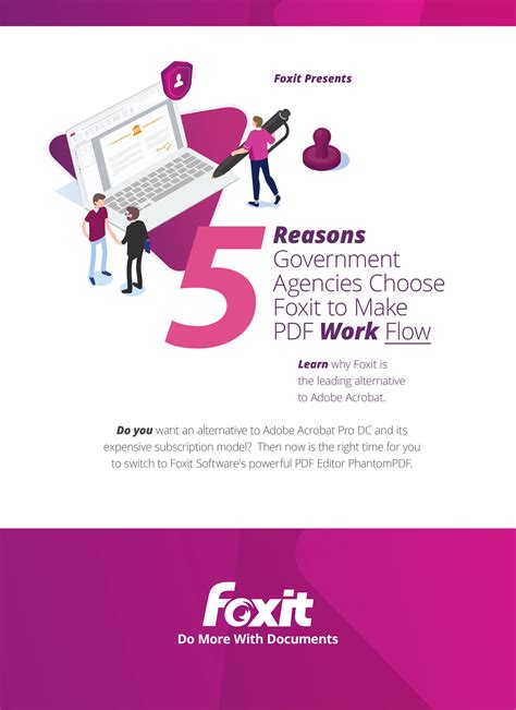 五個讓政府機關選用foxit Pdf 的理由 😎 Foxit Foxit Taiwan總代理 集智