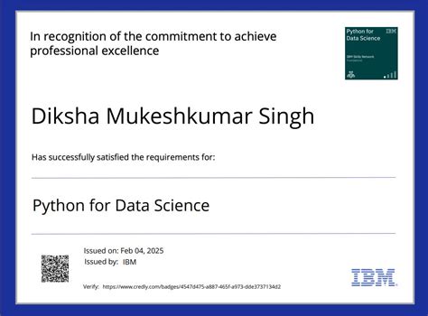 Python Datascience Ibm Machinelearning Certification Learning