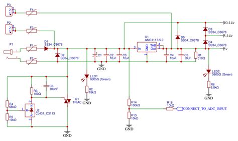power supply 5v and 12v 3 3v industrial microcontroller and input