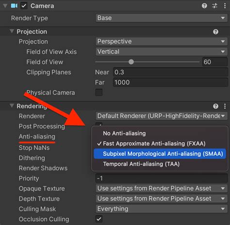 Anti Aliasing 동적으로 처리하기