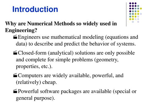 Ppt Numerical Analysis Powerpoint Presentation Free Download Id9576483