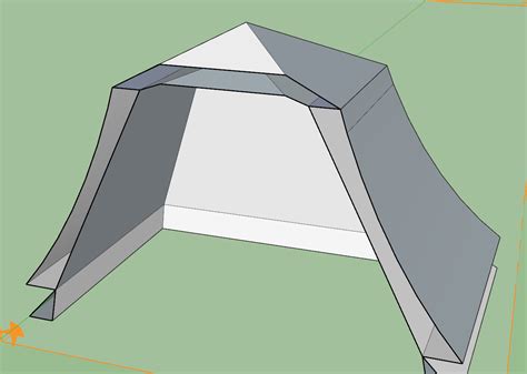 How Do I Create Curved Surfaces From Arcs Ive Drawn Sketchup Sketchup Community