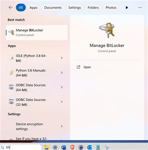 Microsoft Windows Bitlocker Drive Encryption Caution Ronnie S Blog