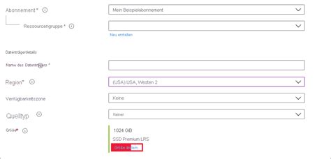 Bereitstellen Einer Zrs Verwalteten Festplatte Azure Virtual Machines