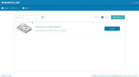 Getting Started With Tenagra FPGA System Management Software Numato Lab Help Center