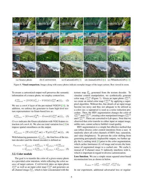 Interactive Cartoonization With Controllable Perceptual Factors Deepai