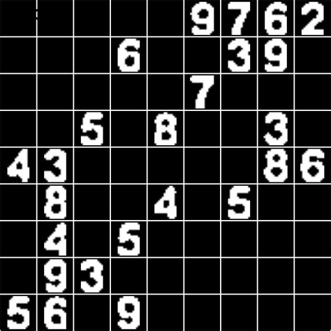 机器学习方法实现数独矩阵识别器截图识别数独 程序 深度学习 Csdn博客