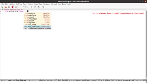 Pyright Failed To Do The Completion For Aiida Issue Microsoft Pyright GitHub
