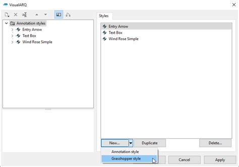 Annotations Visualarq