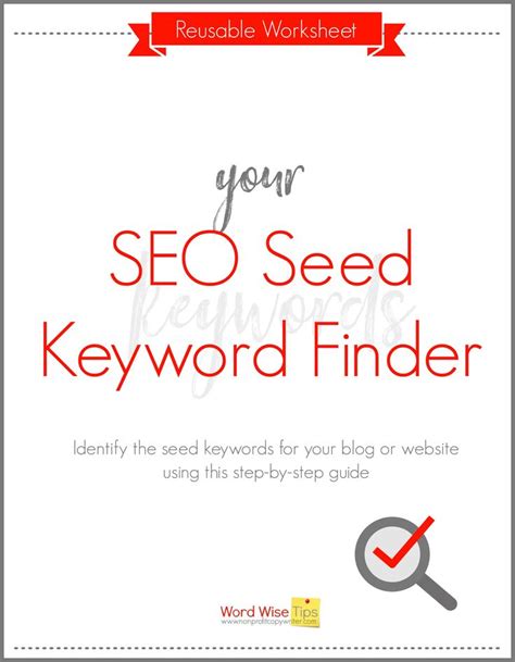 Seo Seed Keyword Finder How To Discover Seed Keywords For Your Blog Or