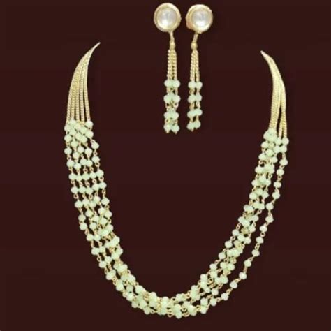 Antique Gladd Beads Pearl Mala Set At 460 Set In Mumbai ID 2853274634862