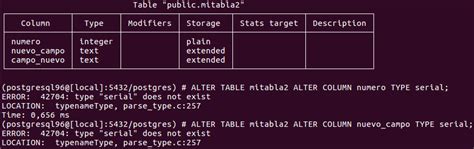 Comandos Postgresql Alter Todopostgresql