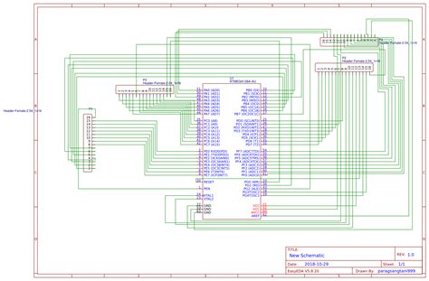Atmega128 Header 1 OSHWLab