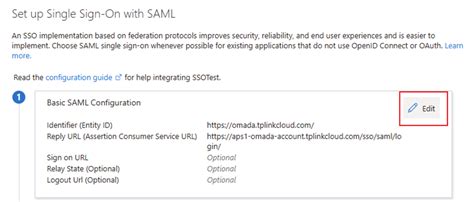 How To Configure Saml Sso On Omada Controller Tp Link Australia