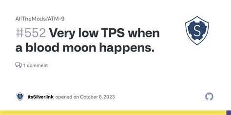 Very Low Tps When A Blood Moon Happens · Issue 552 · Allthemodsatm 9