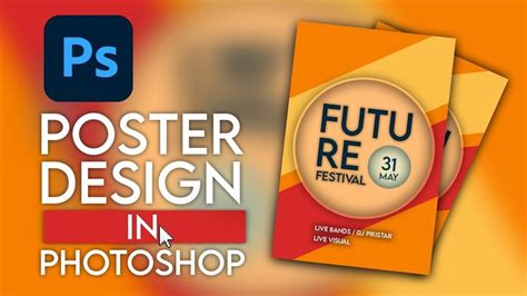 Poster Design In Photoshop Photoshop Tutorial Poster Design Photoshop Event Poster
