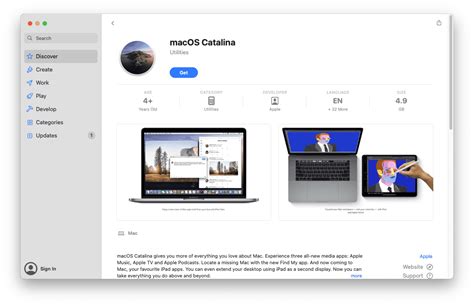 Macos Catalina Download Dmgiso Datei Und Vollständiges Installationsprogramm