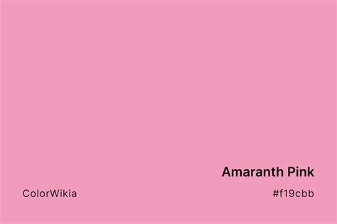 6 Shades Of Amaranth Color