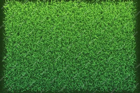 Premium Photo Grass Framed 3d Rendering Short Middle Textured Border