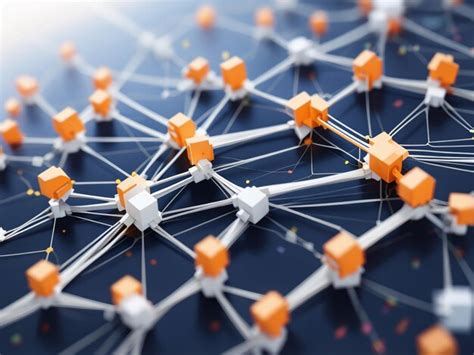 Premium Photo Minimal Networking Technology Background With Big Data