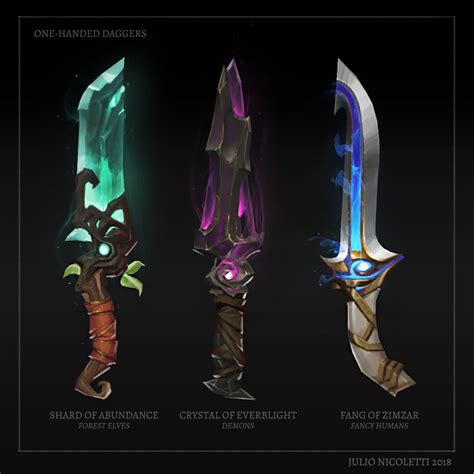 Fantasy Dagger Drawing