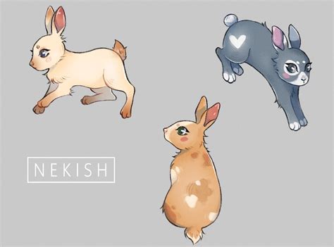Rabbits By Nekkish On Deviantart
