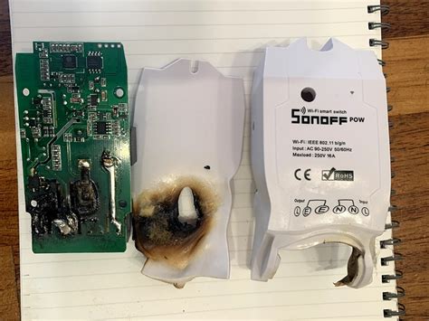 WARNING Sonoff POW R Burned Hardware Home Assistant Community