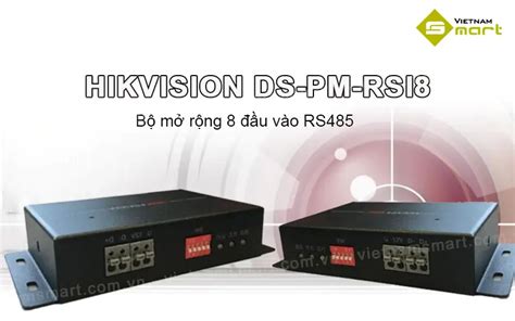 Ds Pm Rsi8 Bộ Mở Rộng đầu Vào Báo động Của Hikvision