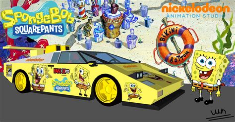 Spongebob Car Decal At Karen Spaulding Blog