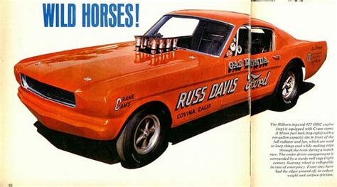 Gas Rondas Long Nose 1965 66 Afx Mustang Hot Rides Mustang Gas
