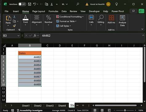 Excel Format Numbers