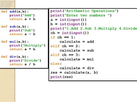 Functions Programming In Python Language Pptx