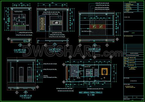 21 Download Detailed Cad Drawings Of Interior Wall Elevations For The